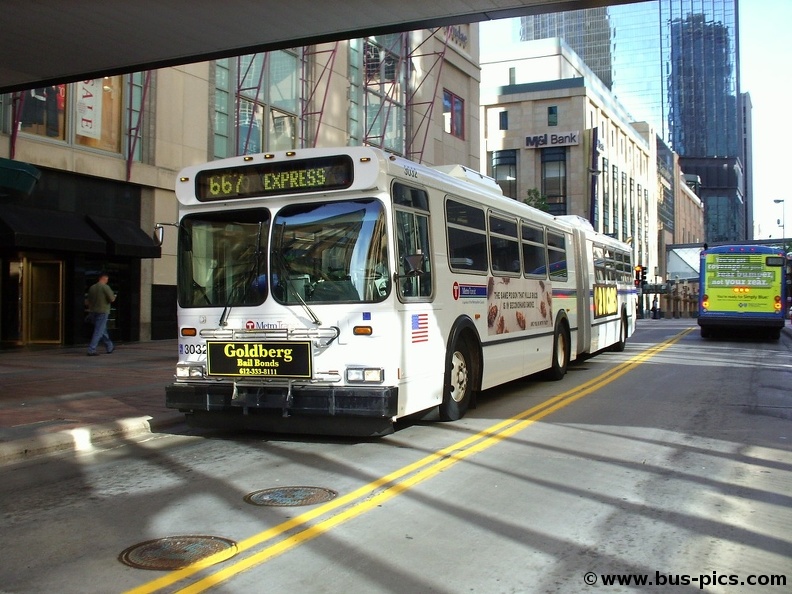 Route #667 -- Metro Transit 3032 | Bus Pictures